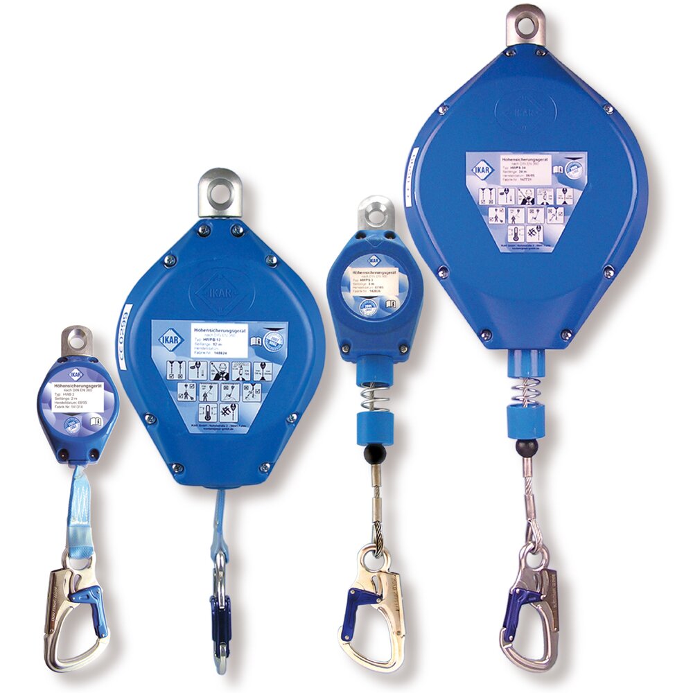 11036730 / Mini bloc anti-chute rétractable HWB-2 Ikar | Mennens Belgique