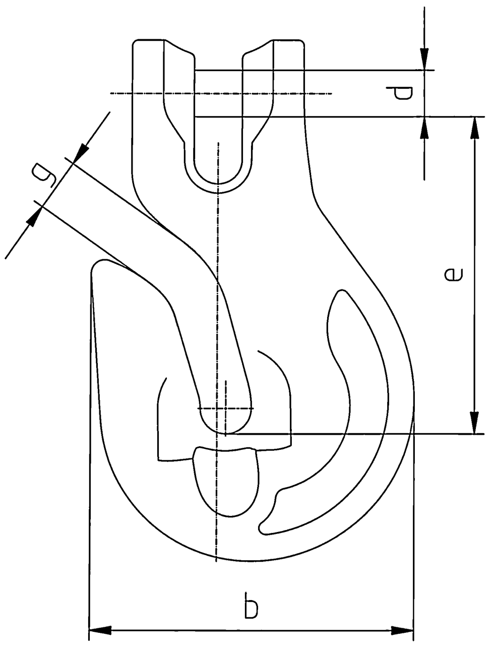 Clevis Grab Hook Pewag KPW Grade 12 | Mennens Belgium
