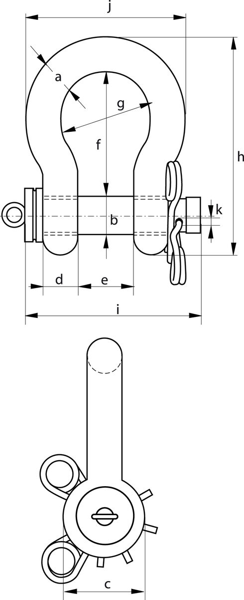 Polar Release Shackles | Mennens Belgium