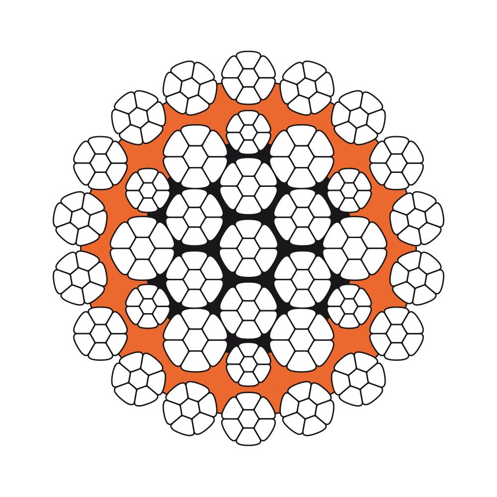 Verotop P rotation-resistant wire rope | Mennens Belgium